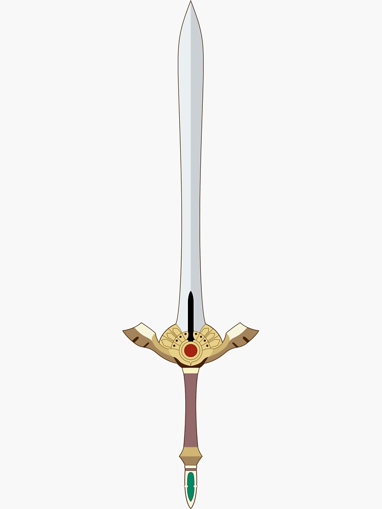 "Valentian Falchion" Sticker by MaskedRevan | Redbubble
