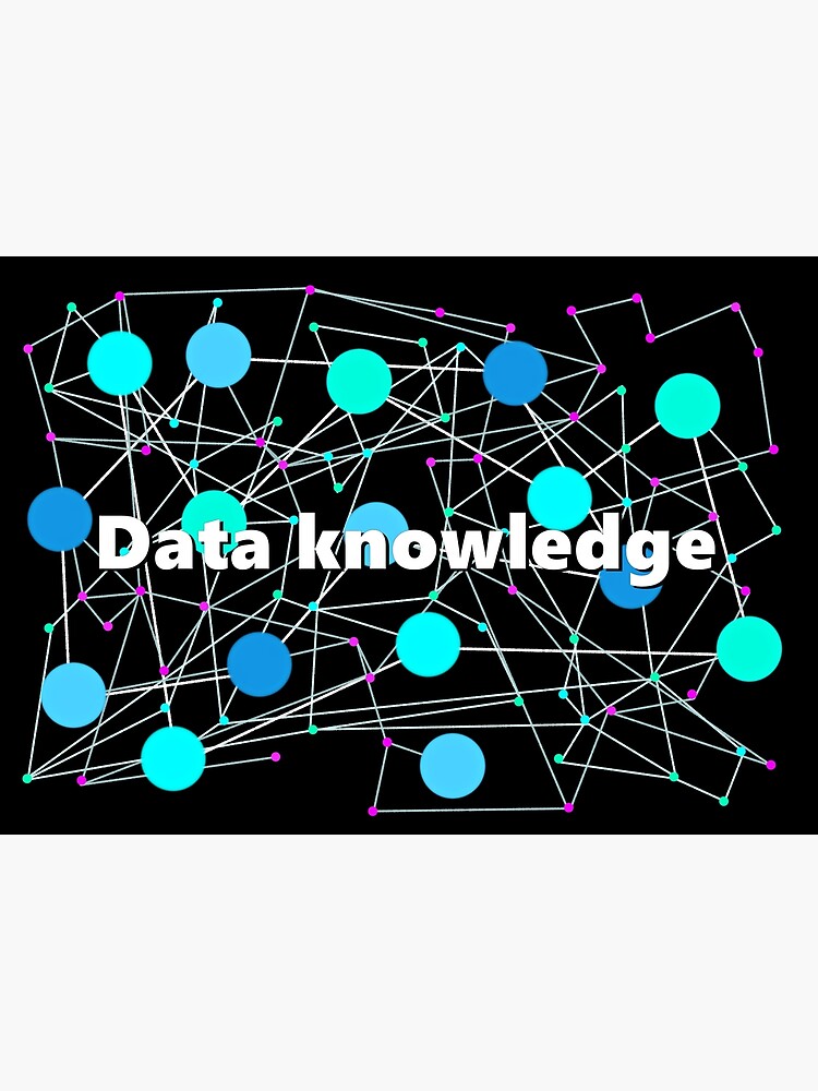 "Data knowledge" Poster by vikyart | Redbubble