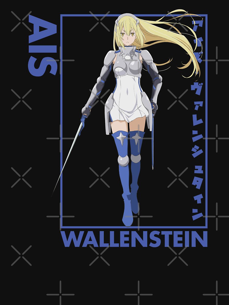"Ais Wallenstein - DanMachi - Portrait" T-shirt for Sale by Chumbo21 ...