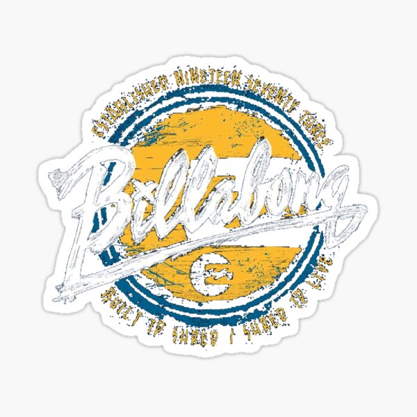 "Retro Vintage Bilabong Est 1973" Sticker von hedino94 | Redbubble