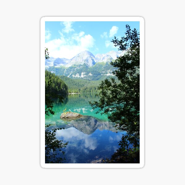 "Lago di Tovel #2 - TN - Italy" Sticker for Sale by Athena-Morgana ...