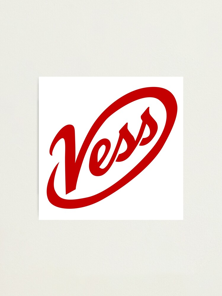 "Vess Logo" Photographic Print for Sale by jennypool | Redbubble