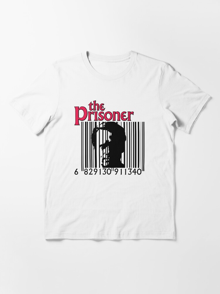 "The Prisoner logo with face looking through a barcode." T-shirt for ...