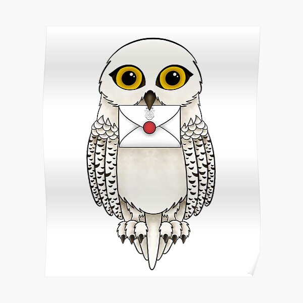"Hedwig" Poster for Sale by JaniLeopArt | Redbubble