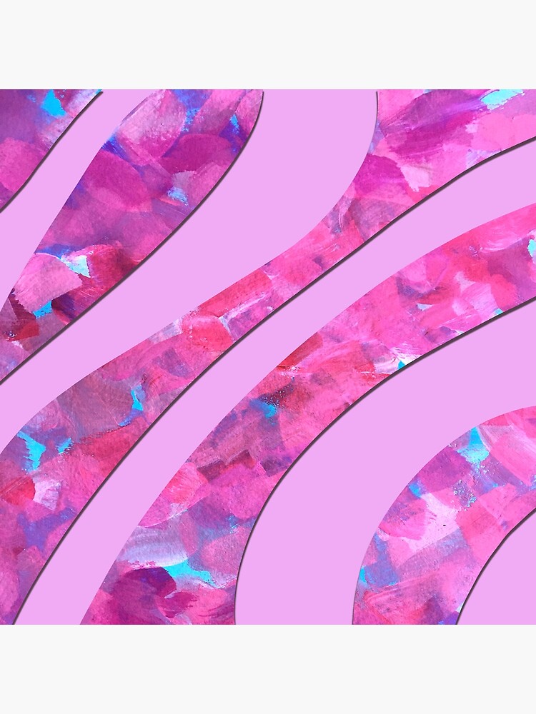 "Pink Aesthetic Abstract Stripe Design" Photographic Print for Sale by ...