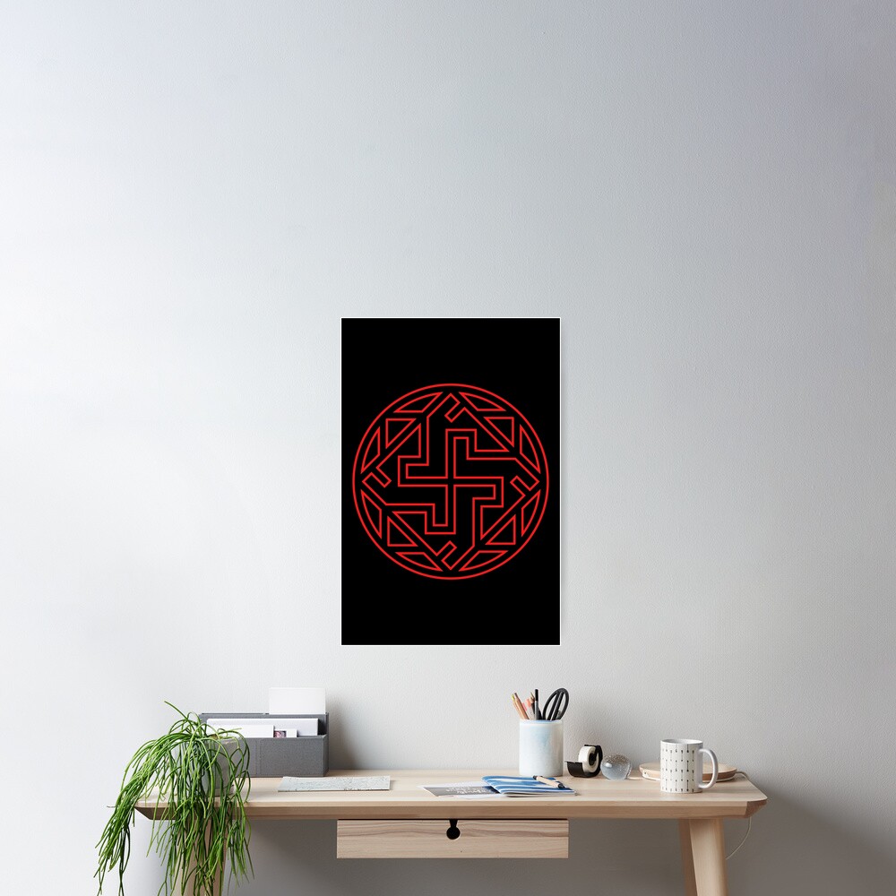 "Slawisches Walküren-Symbol Varangian-Zeichen" Poster von ...