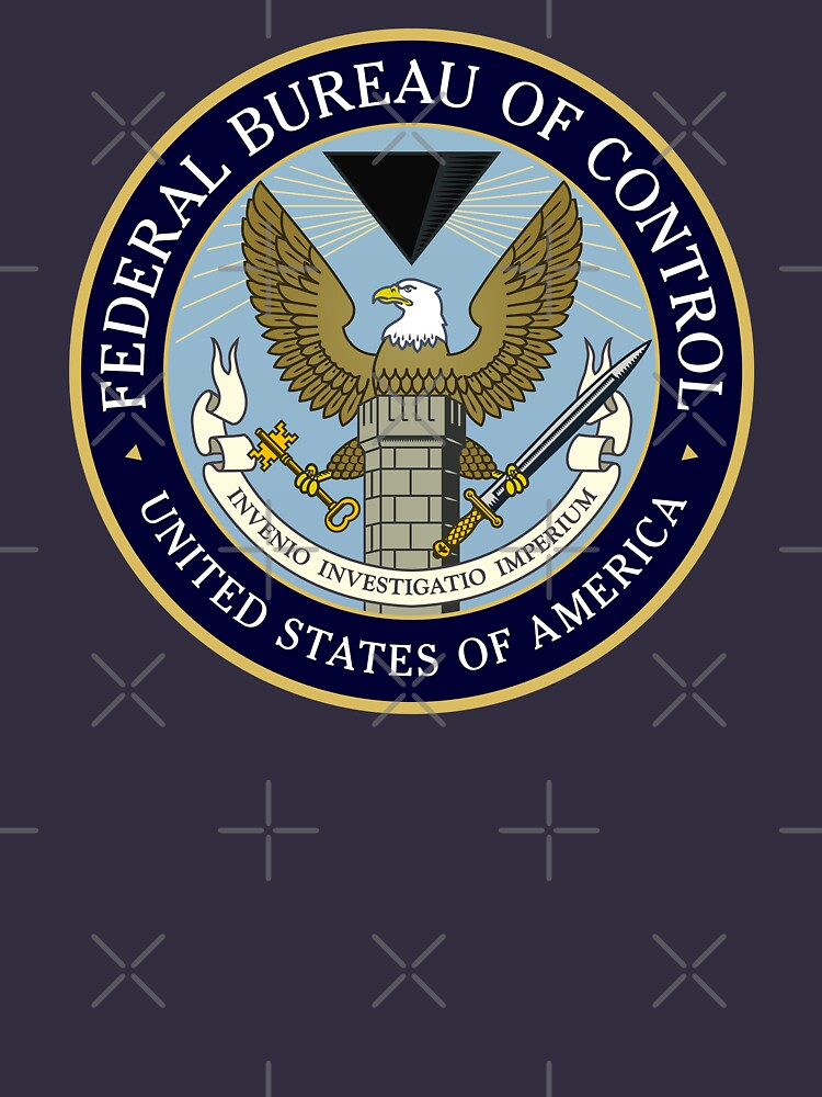 "Federal Bureau of Control Graphic" T-shirt for Sale by fomodesigns ...