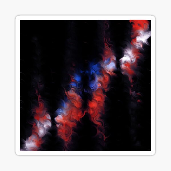 "Bleeding" Sticker by thepotnoodleboy | Redbubble