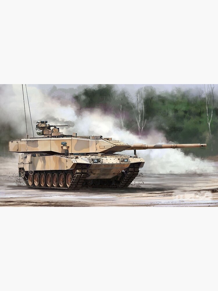 Póster «Tanque de batalla de Alemania - Leopard 2A7» de JasonLeone ...