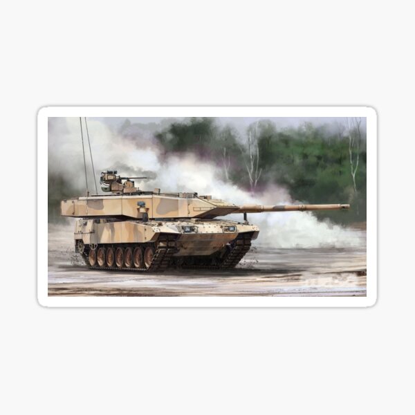 "Germany Battle Tank - Leopard 2A7 " Sticker for Sale by JasonLeone ...
