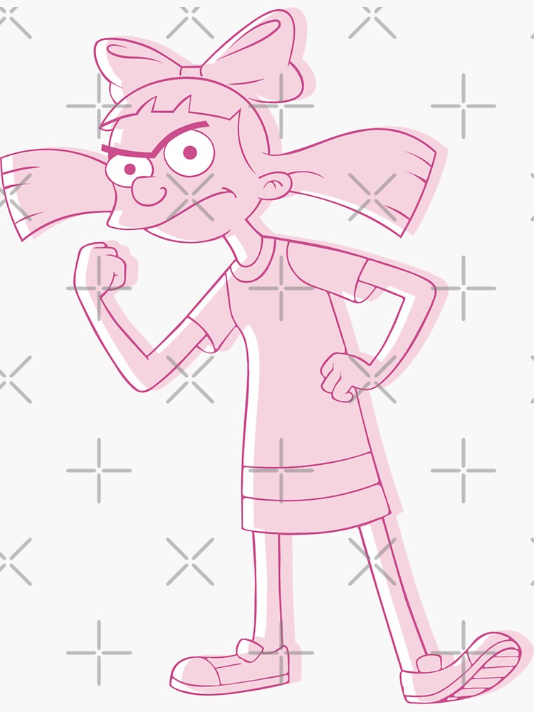 "Helga G. Pataki" Sticker by artxlife | Redbubble