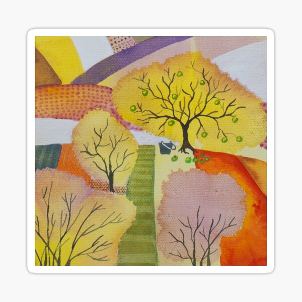 "Fall3" Sticker for Sale by polinart | Redbubble