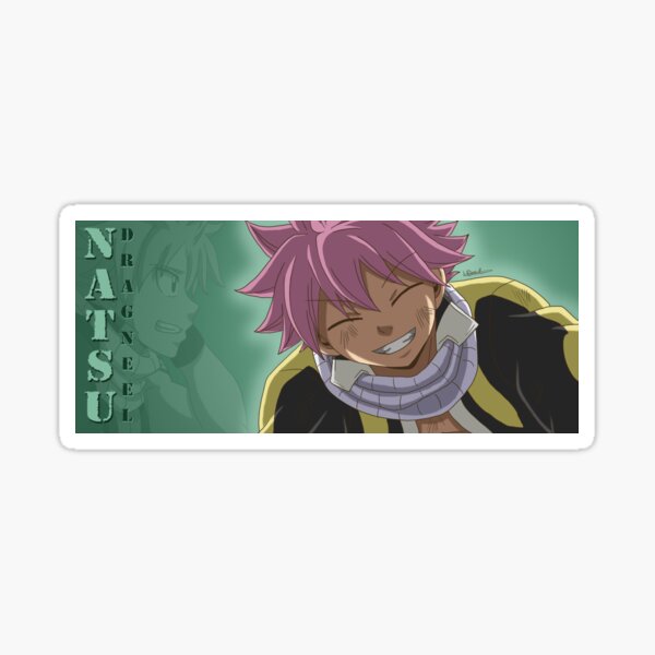 "Fairy Tail Classic Natsu Mug" Sticker for Sale by H0llyDays | Redbubble