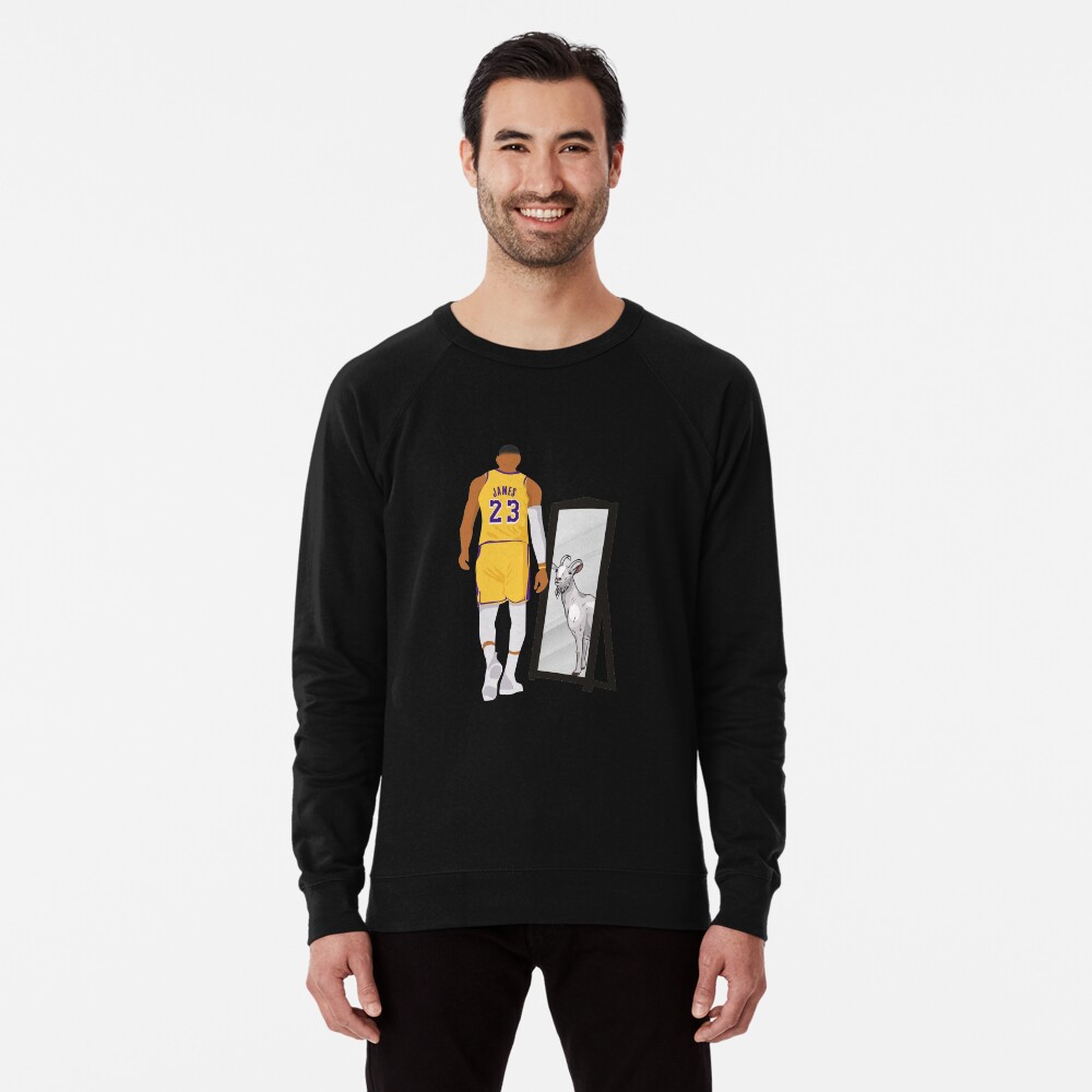 "LeBron James - LeGoat" Sticker by AYA-Design | Redbubble