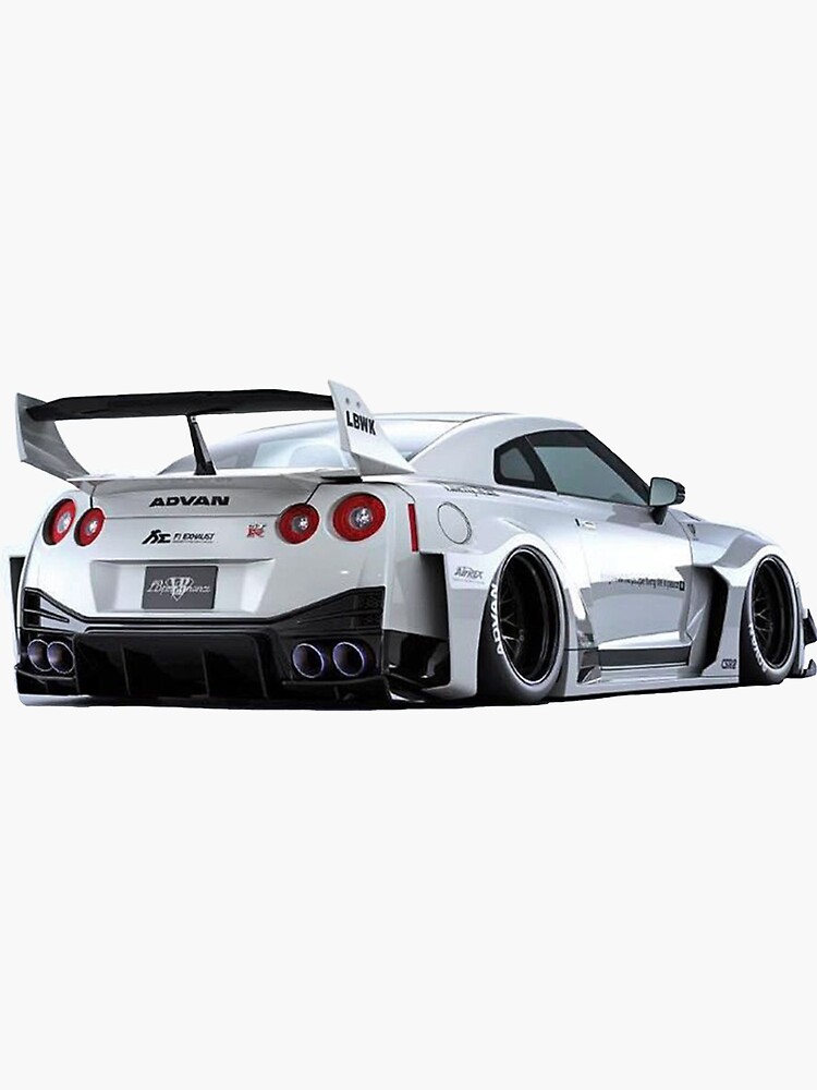 "GTR" Sticker by GPCDesign | Redbubble