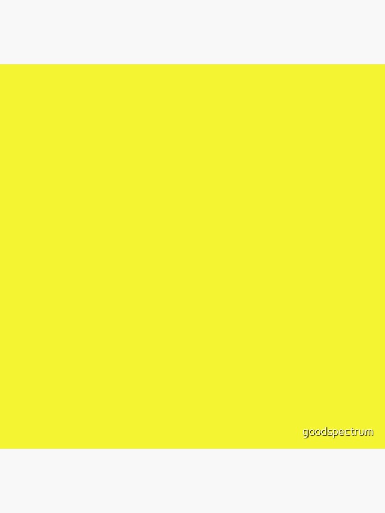 "Neon Yellow" Sticker for Sale by goodspectrum | Redbubble