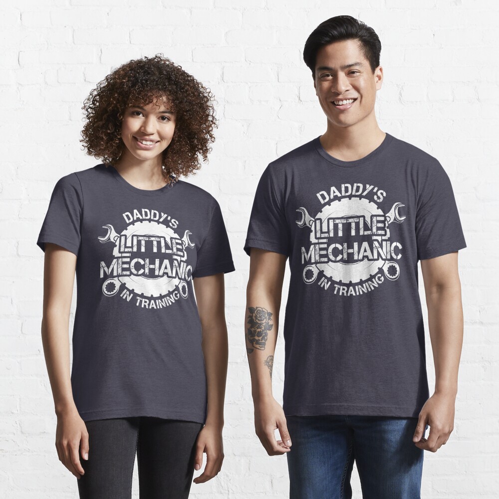 "Kids Daddy'S Little Mechanic In Training Kids Proud Dad Mechanic" T ...