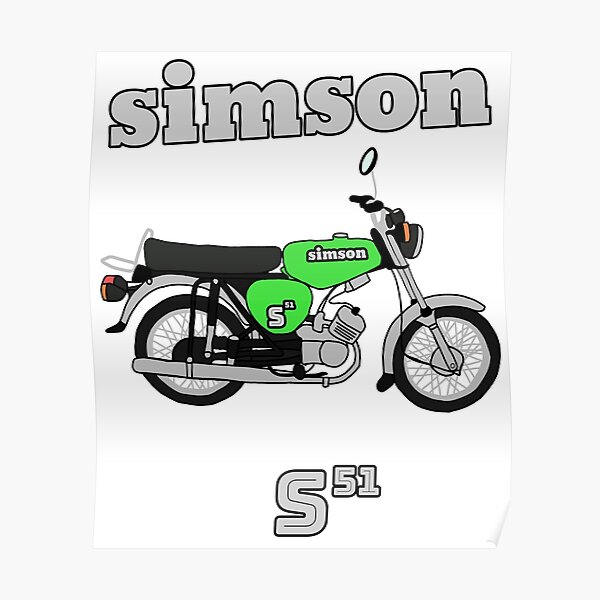Poster: Simson | Redbubble