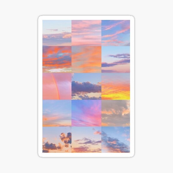 "VSCO sunsets" Sticker by caitlynnjoy | Redbubble