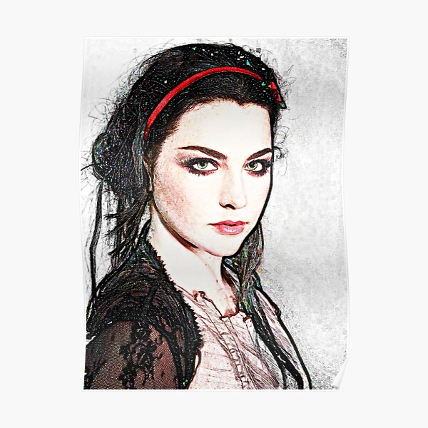 "Amy Lee - Evanescence" Poster von primawm | Redbubble