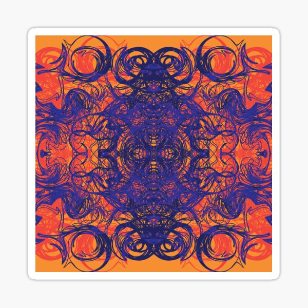 "Rorschach 22" Sticker for Sale by Bellewood222 | Redbubble