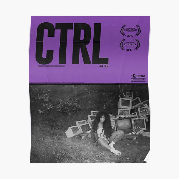 "CTRL SZA " Poster by tommysweeney | Redbubble