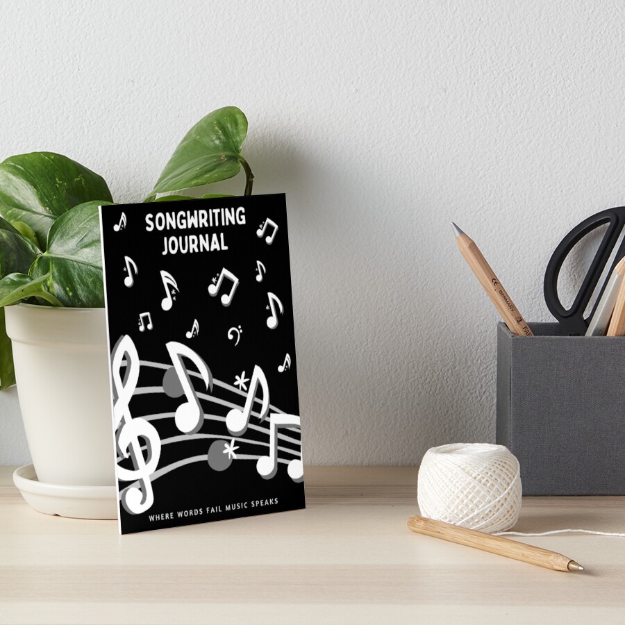 "Songwriter's Journal Notebook: Journal Notebook Gifts For Songwriters ...