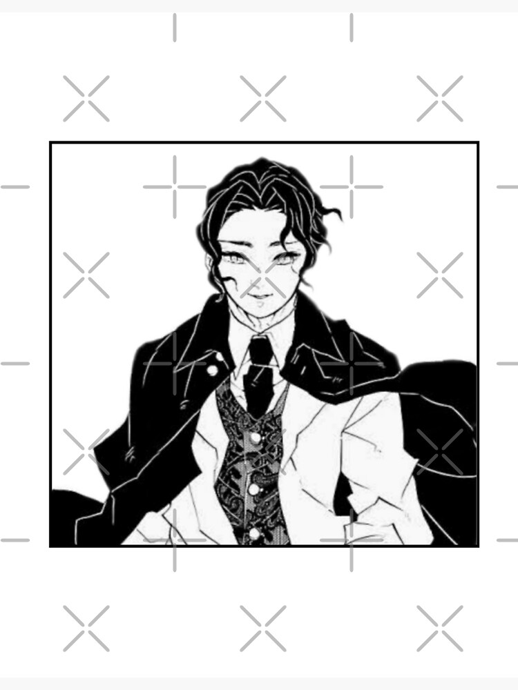 "Muzan" Sticker for Sale by MimiEucliffe | Redbubble