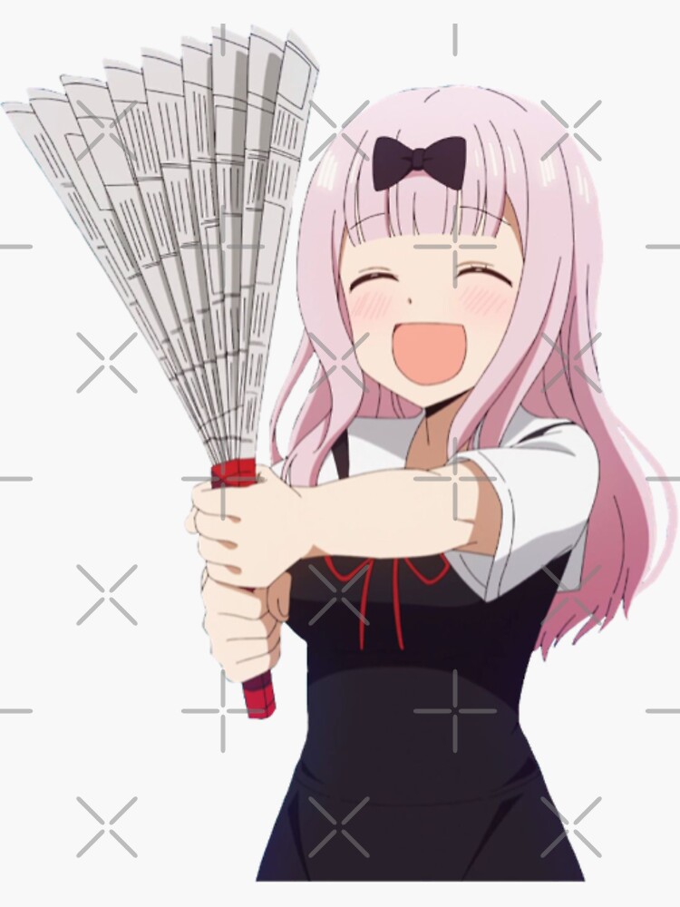 "Chika!" Sticker for Sale by hahayeswedraw | Redbubble