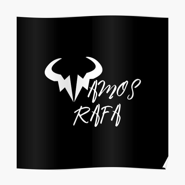 "VAMOS RAFA (RAFA NADAL)" Poster for Sale by FeaturedStore | Redbubble