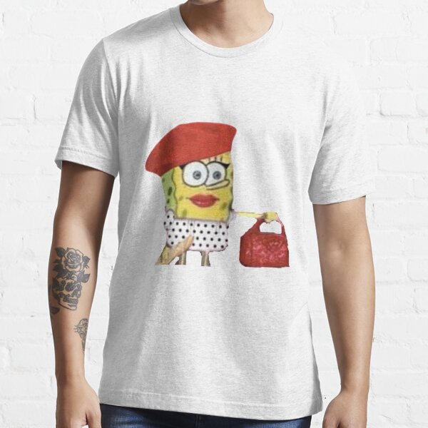 "Spongebob Squarepants tik tok meme paris spongebob " T-shirt by ...
