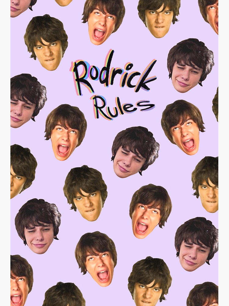 "Rodrick Rules Heads Collage" Sticker by izahd | Redbubble