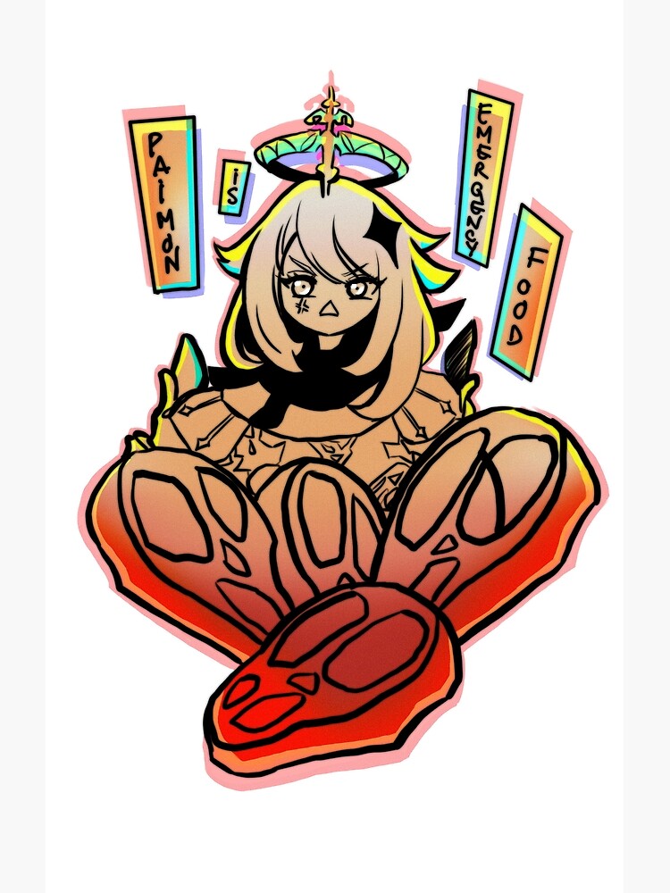 "Genshin Impact - Paimon" Photographic Print by domi-nami | Redbubble