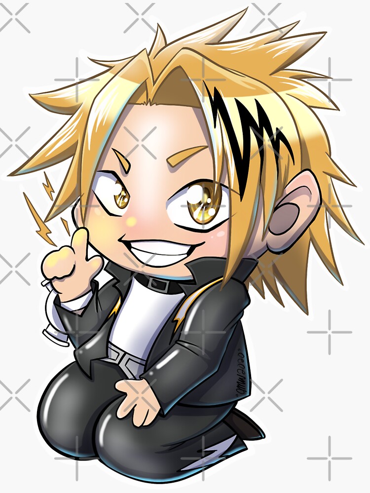 "MHA/BNHA - Kaminari Denki “Chargebolt”" Sticker for Sale by ...