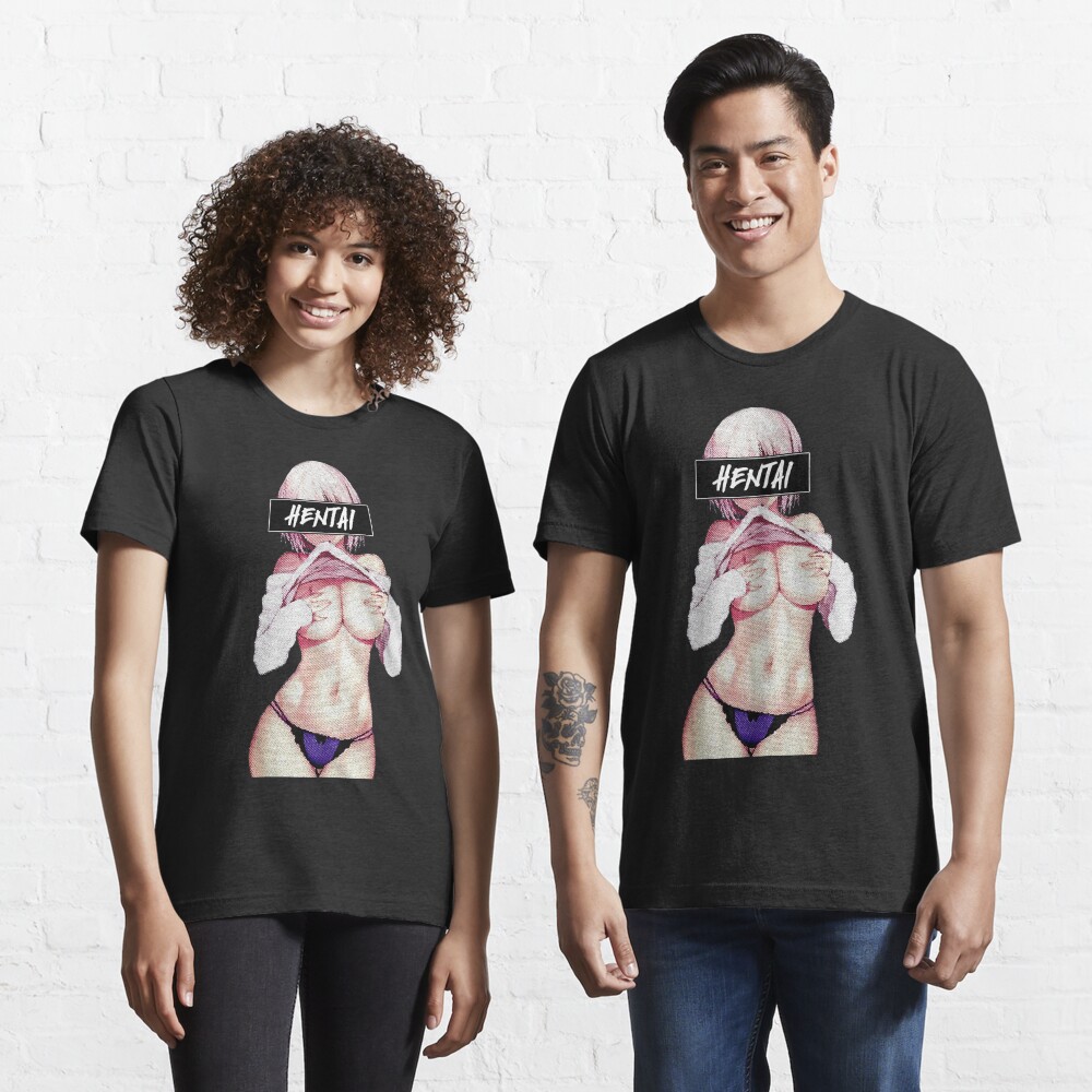 Waifu Material Anime Hentai Manga Comics Ahegao Cosplay T Shirt For