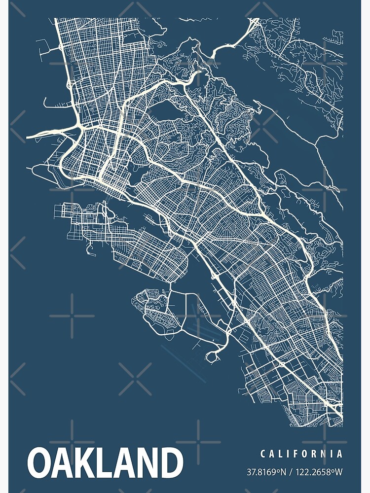 Mapas De Oakland California