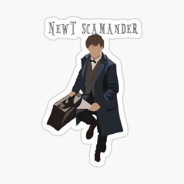 Newt Scamander Stickers | Redbubble