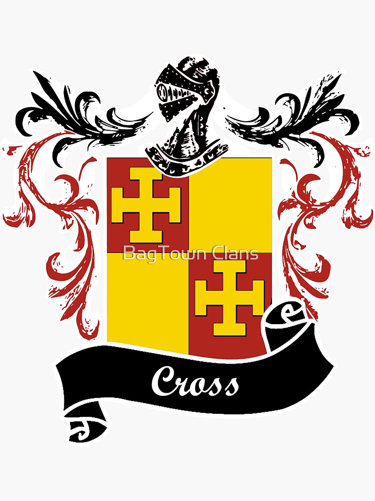 "Cross Coat of Arms" Sticker for Sale by ljrigby | Redbubble