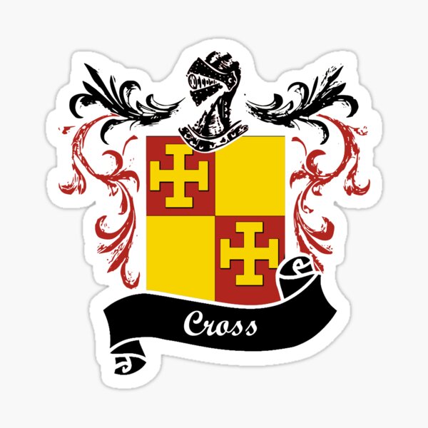 "Cross Coat of Arms" Sticker for Sale by ljrigby | Redbubble