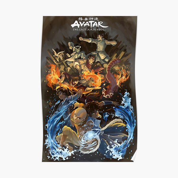 "Avatar the last airbender, Posters" Poster for Sale by Hendra17 ...