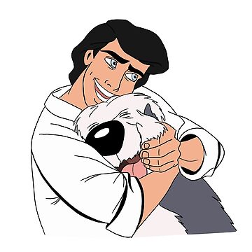 "Prince Eric and Max" Sticker for Sale by pixie--dust | Redbubble