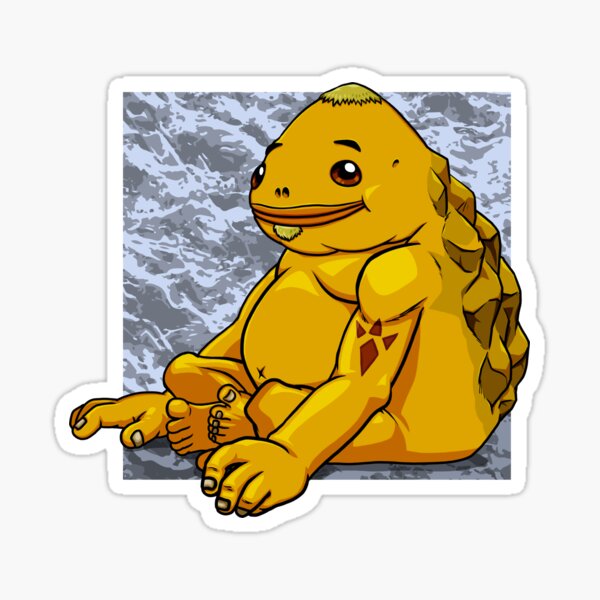 "Goron (ice cream)" Sticker by ChillerTyp | Redbubble
