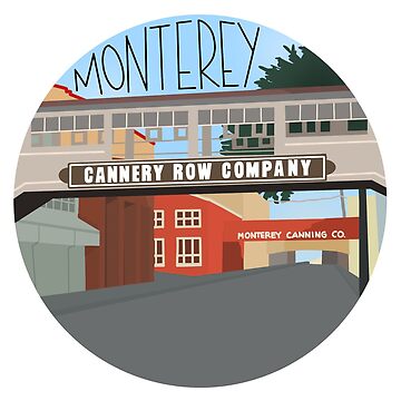 "monterey " Sticker for Sale by jdesigns- | Redbubble