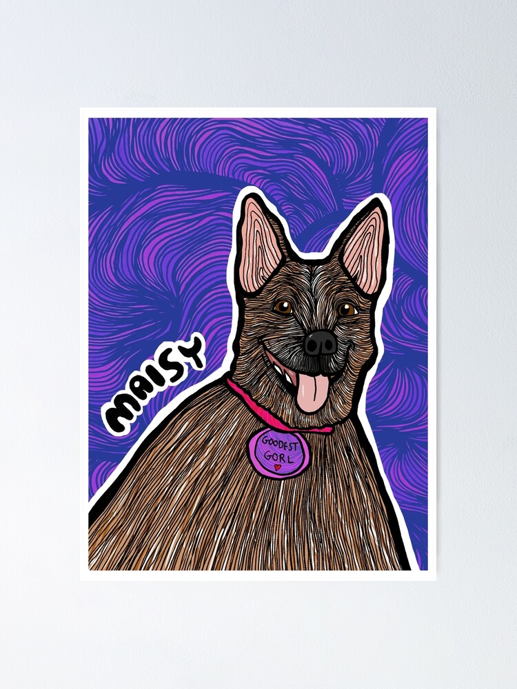 "Goodest Gorl Maisy" Poster for Sale by JezFez | Redbubble