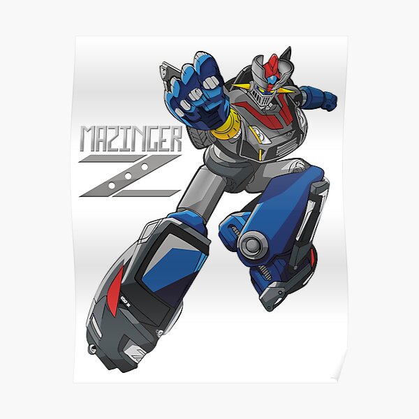 "Mazinger Z " Poster by RookieSpoon | Redbubble