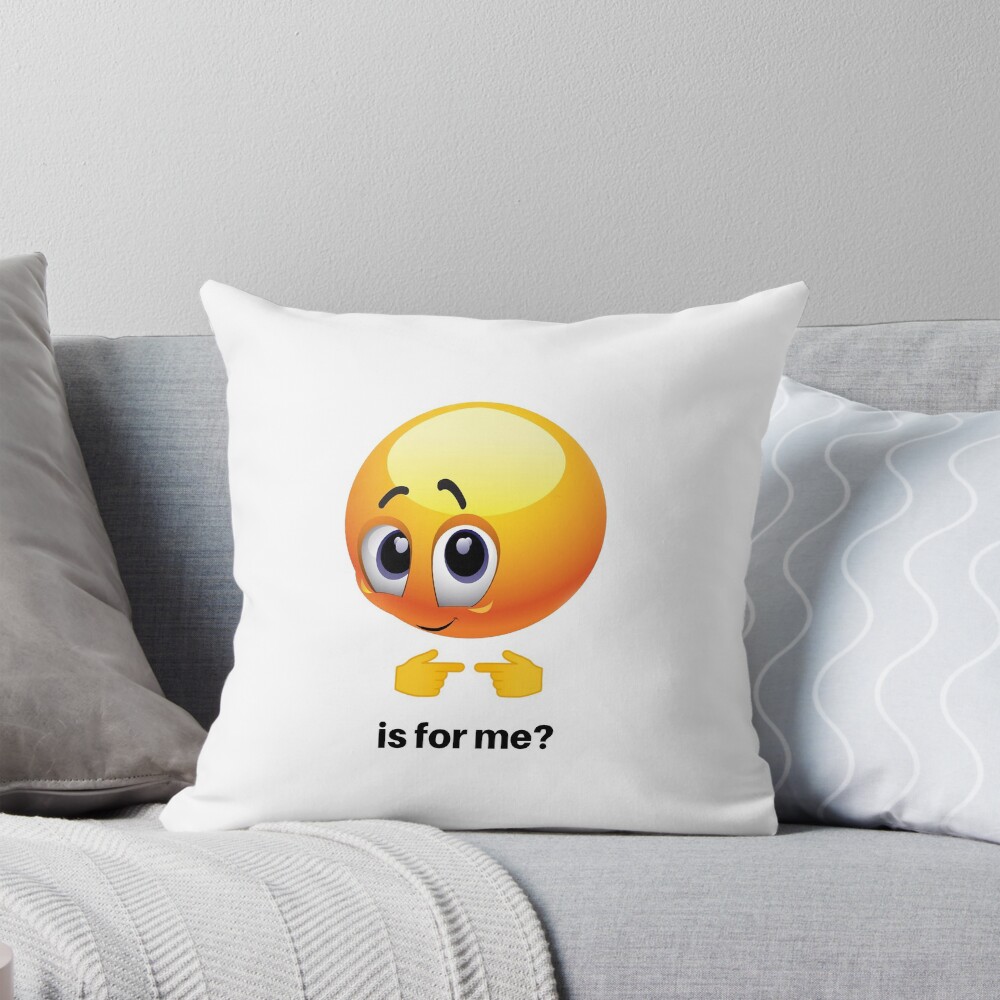 "is for me emoji meme" Sticker for Sale by workallday | Redbubble