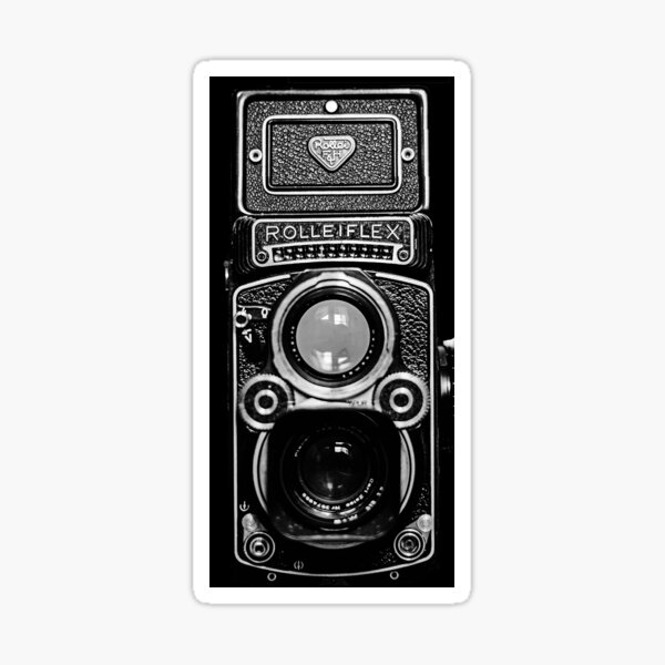 "Vintage Photography Camera, Retro Classic Photographer" Sticker for ...