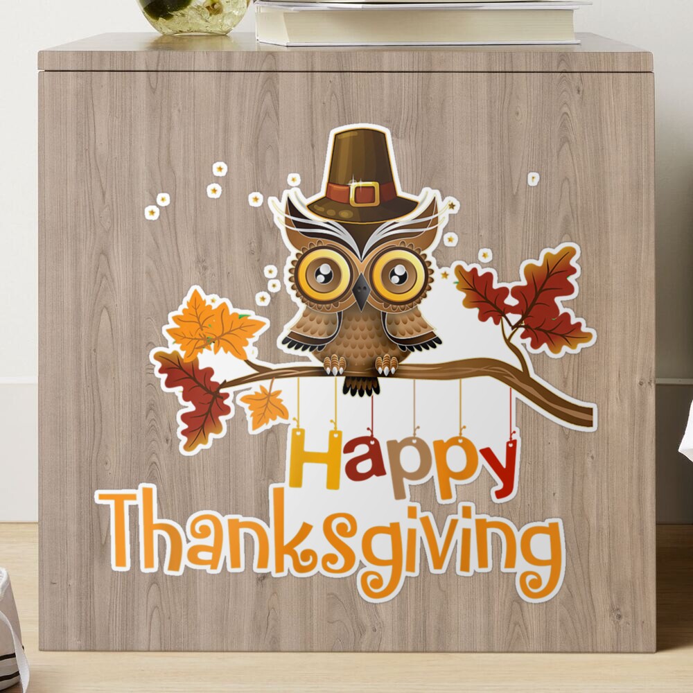 Happy Thanksgiving Owl