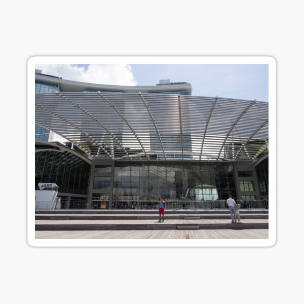 "Marina Bay Shopping Mall" Sticker for Sale by urbanfragments | Redbubble