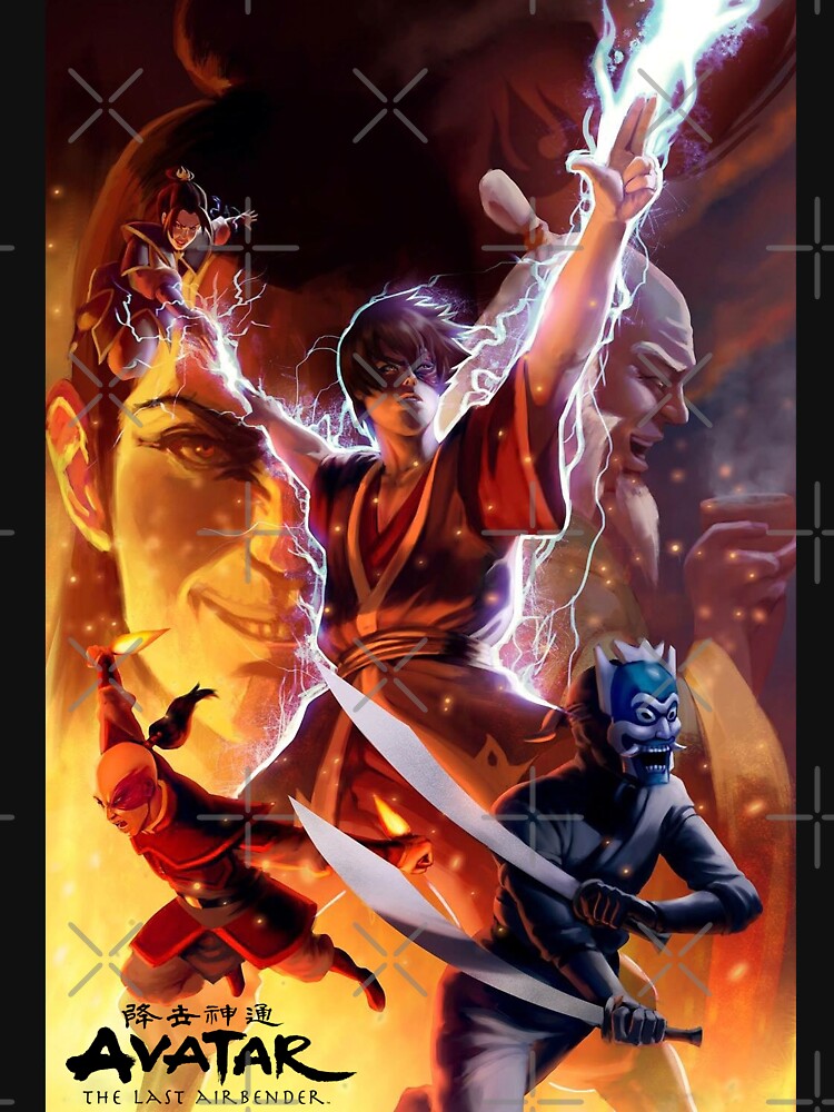 "Blue Spirit Mask , Zuko Avatar the last airbender" T-shirt for Sale by ...